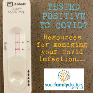TESTED POSITIVE TO COVID? – MANAGING YOUR COVID INFECTION AT HOME ...